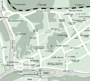 Maps of Huangshan | China Mike - China Mike