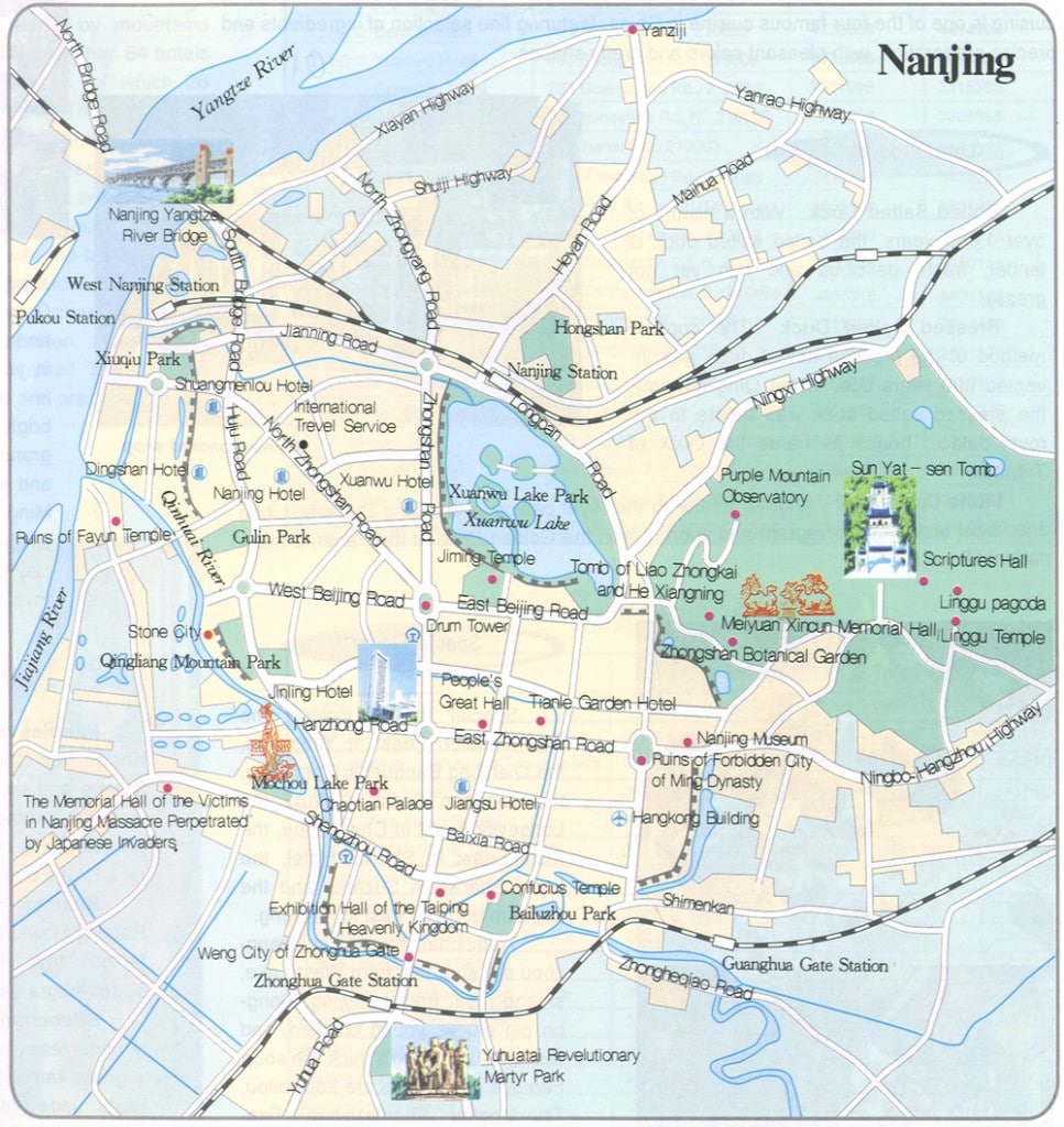 Maps of Nanjing | China City Map Colleciton by China Mike