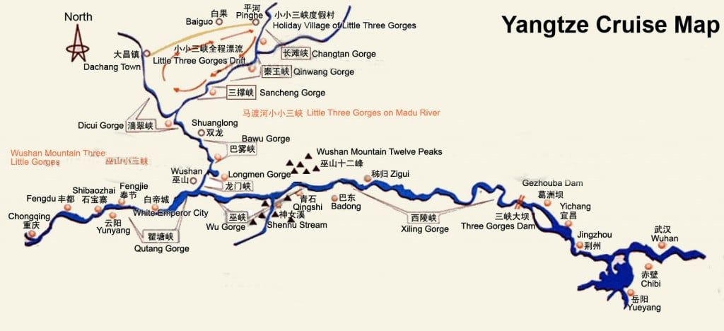Maps of Yangtze River area | China Mike